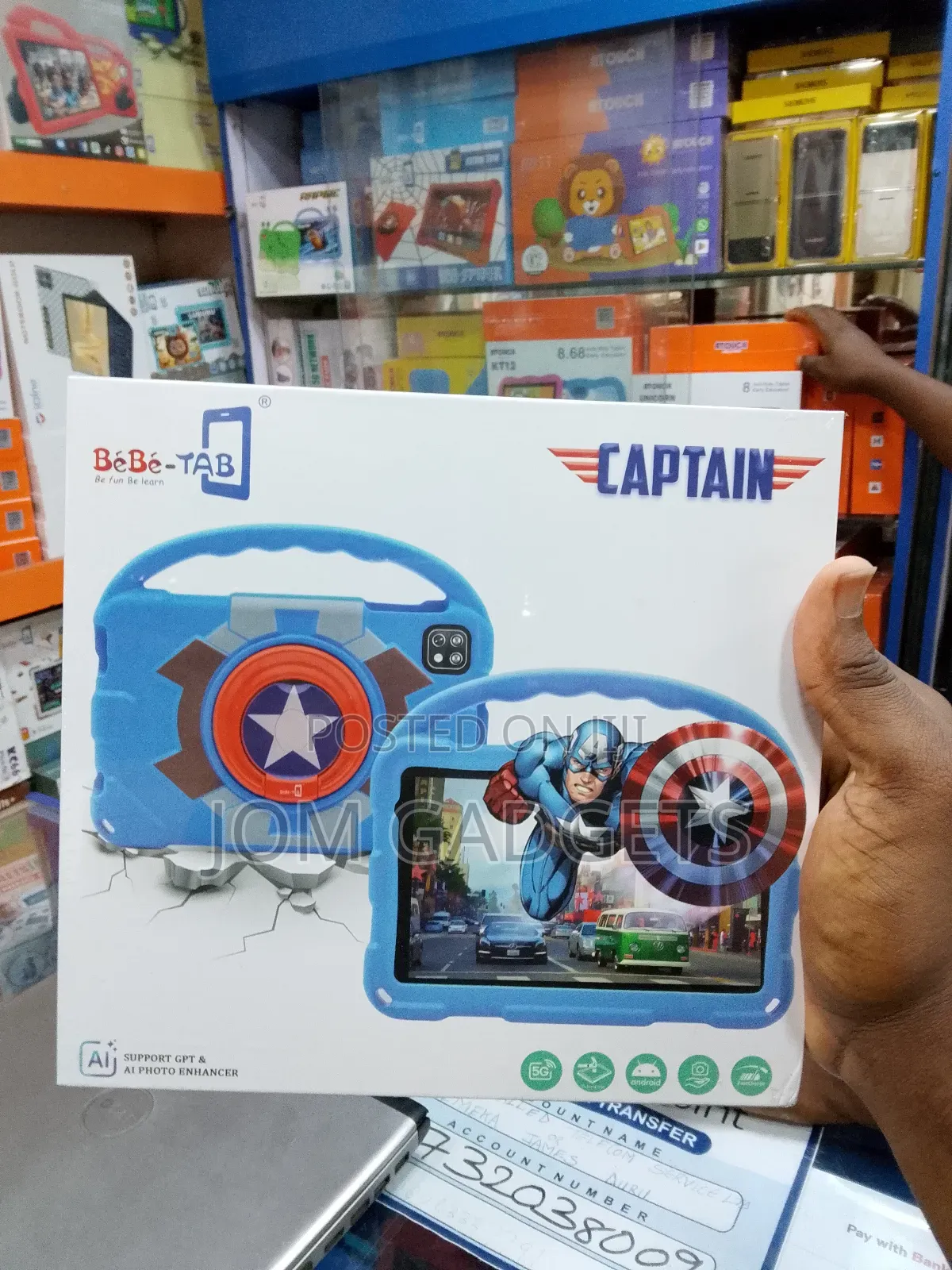 New Bebe Captain 256 GB in Ikeja - Tablets, Michael Jeremiah | Jiji.ng