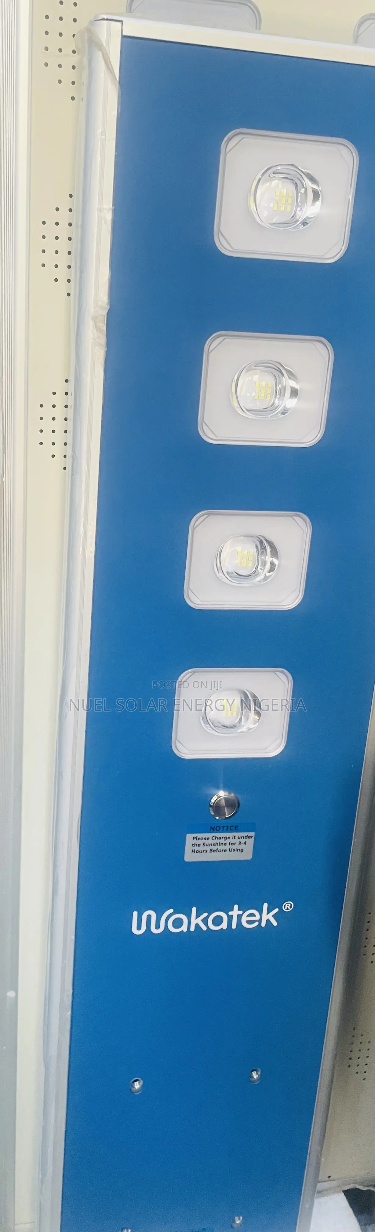 Wakatek Solar Street Light 4 Eye in Uyo - Electrical Equipment, Nuel ...