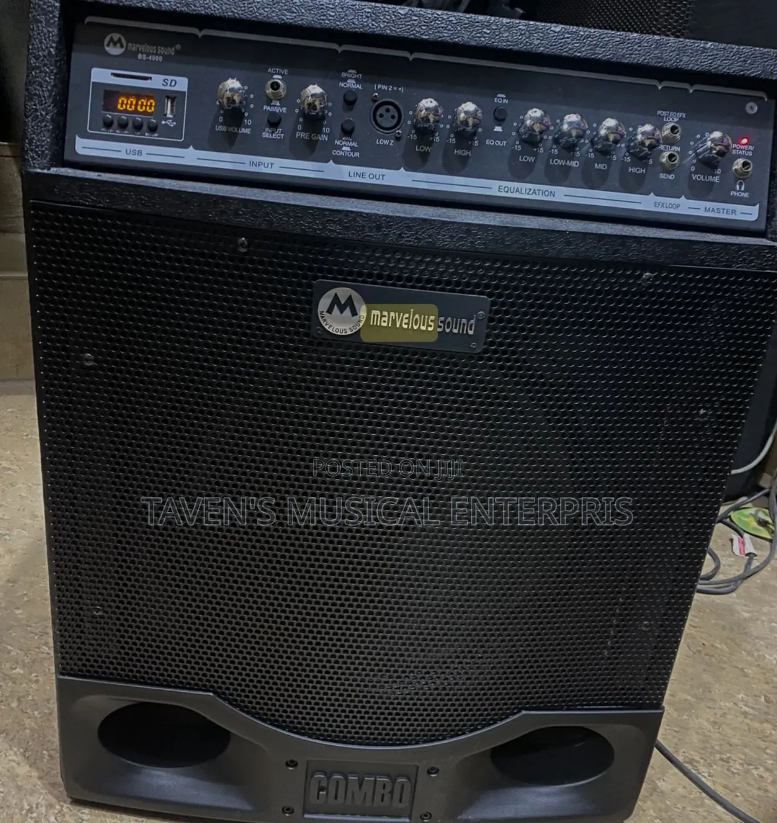 Marvelous Sound Branded Bass Combo Amplifier in Ojo - Audio & Music ...