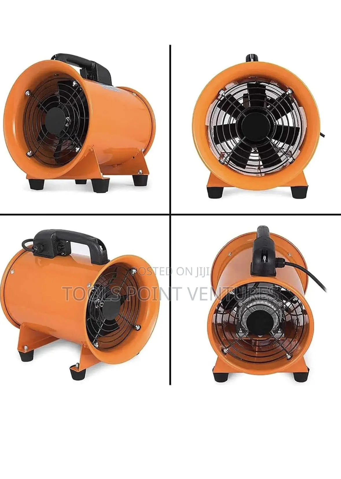 10” Industrial Ventilator Fan With 5m Duct Pipe don siyarwa - Tools ...