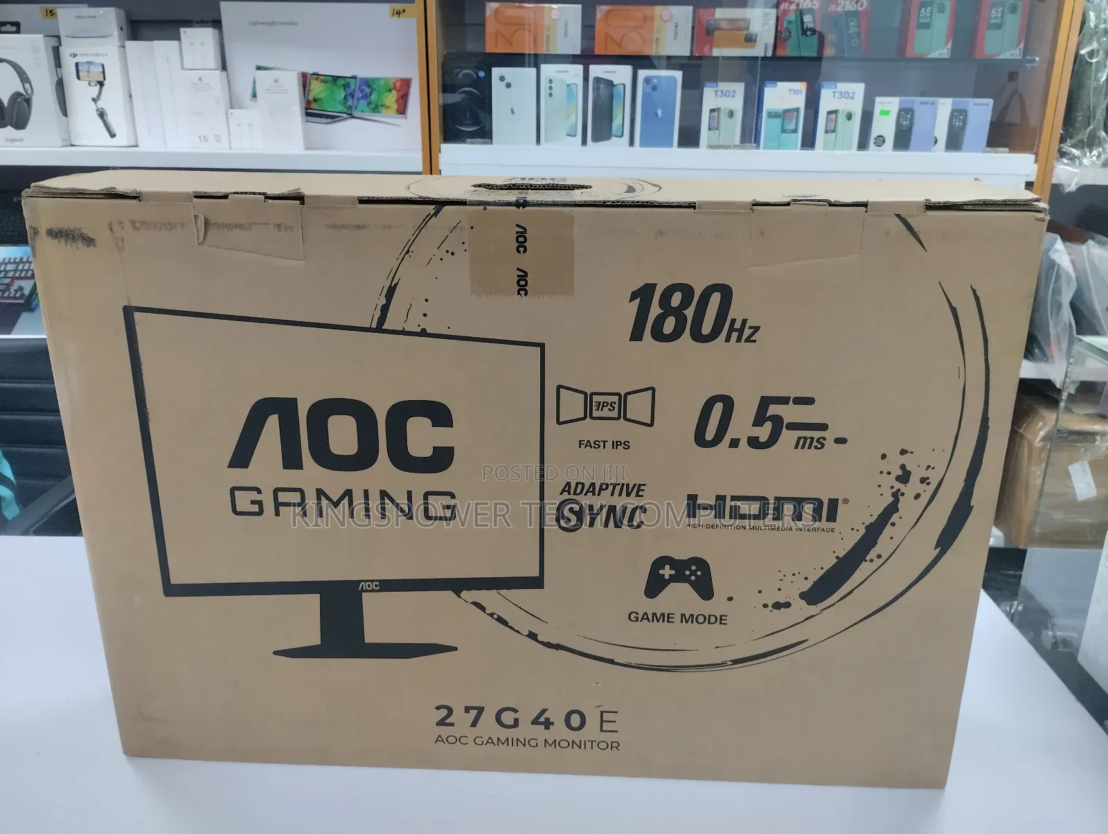 Aoc 27" Full Hd 180hz Gaming Monitor – Ultra Smooth - Kingspower Tech ...
