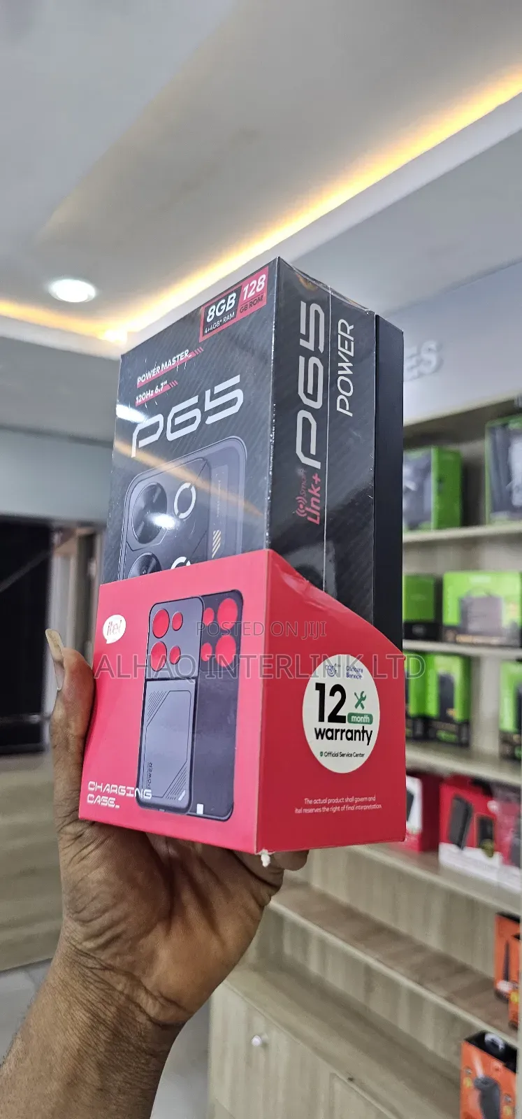 New Itel P65 128 GB Red in Ibadan - Mobile Phones, Al Haq Multi ...