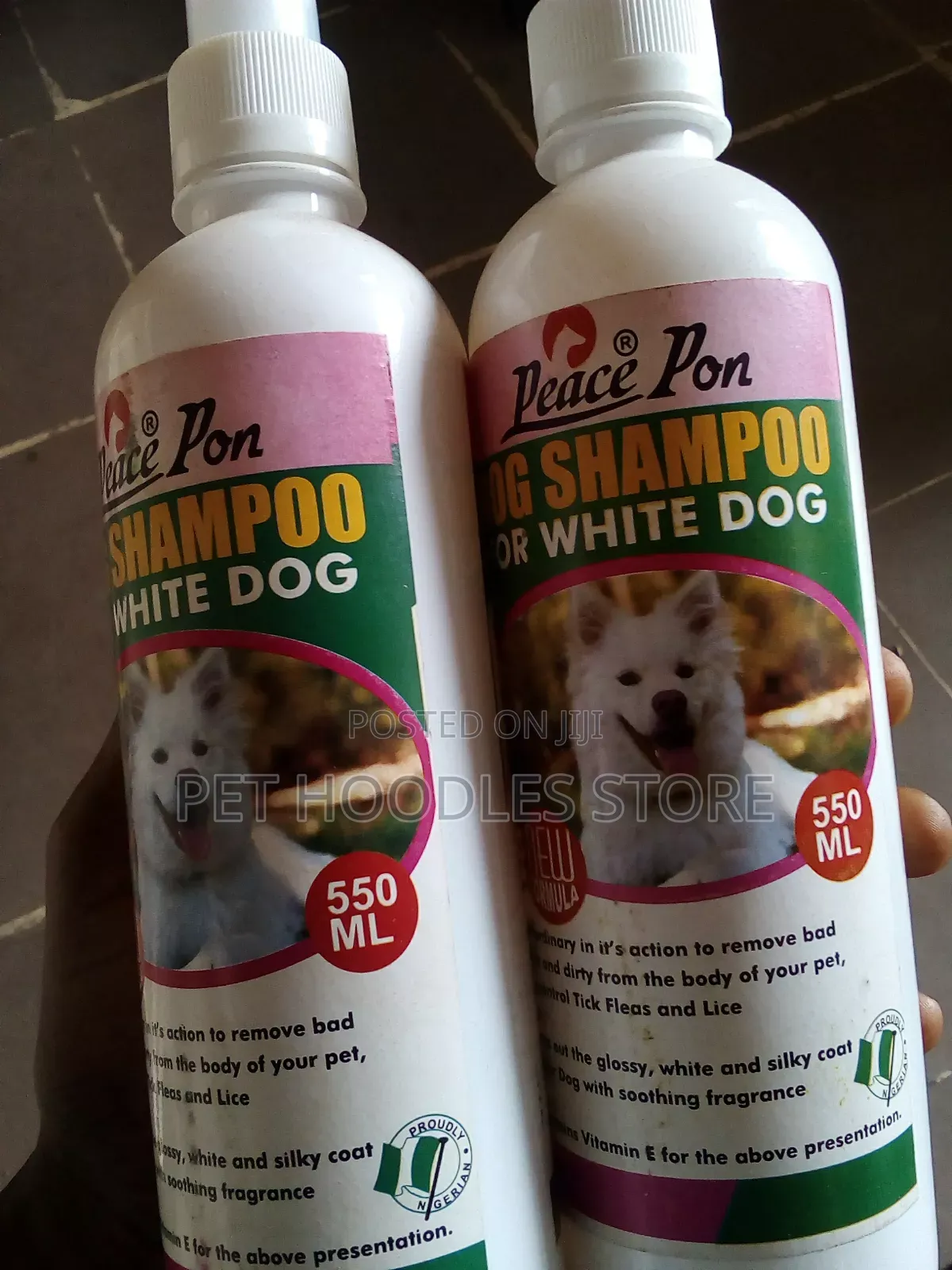 Peace Pon Dog Shampoo in Agege - Pet Accessories, Pet Hoodles Store ...