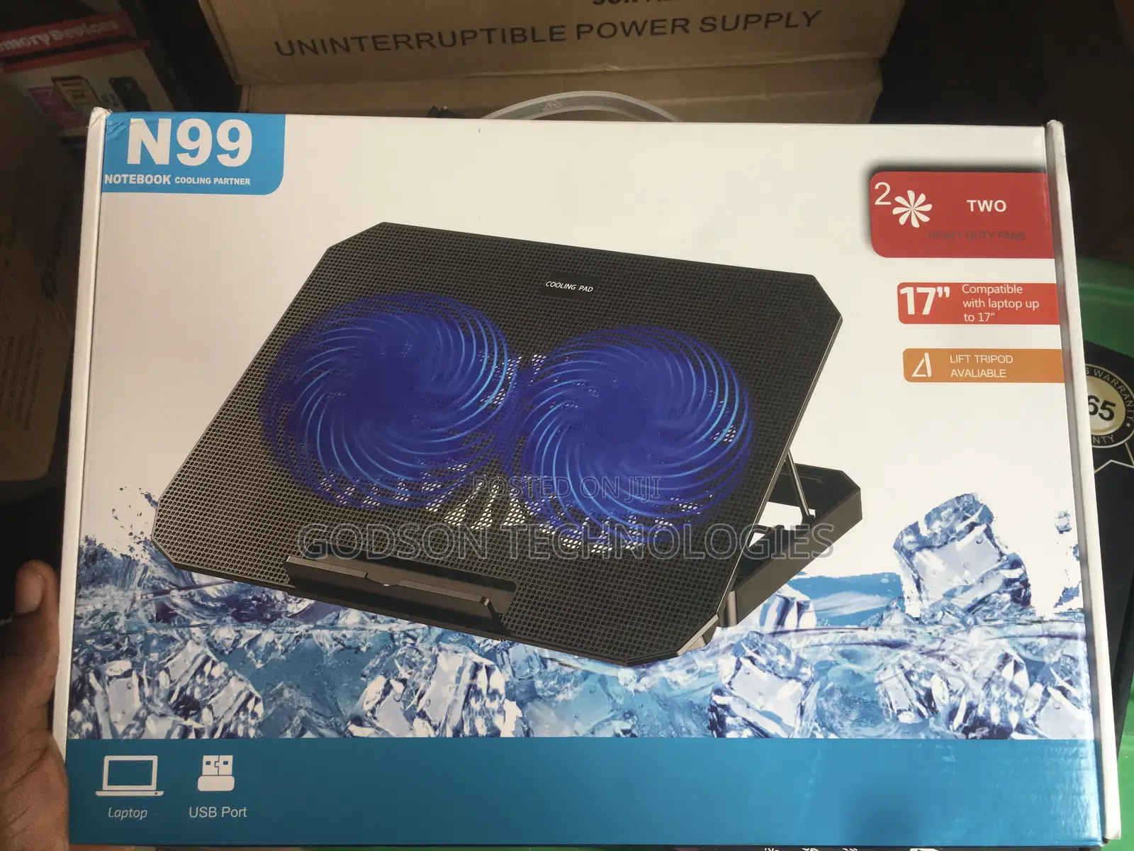 N99 Laptop Cooling Pad/Stand for sale - GODSON TECHNOLOGIES Price: ₦ ...