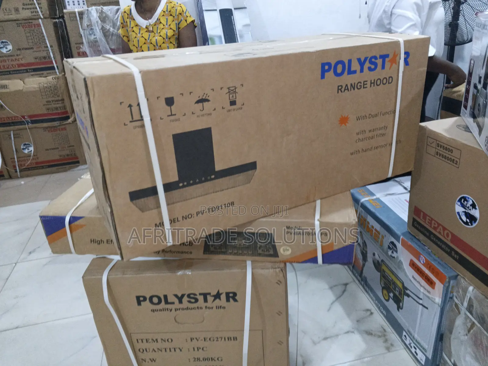 Polystar Pv-td09110b Whisperclean Range Hood for sale - AfriTrade ...