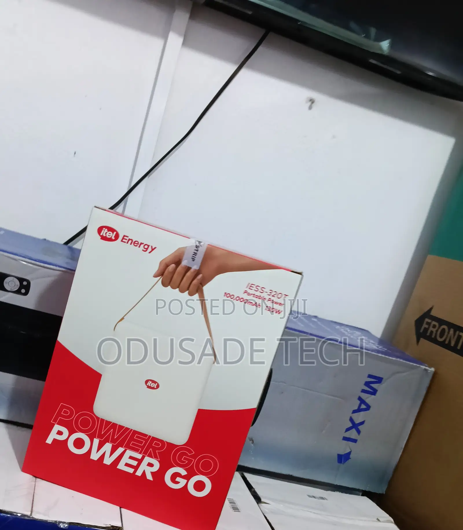 Itel Iess-320t Portable Power Go Energy Station 100000mah for sale ...