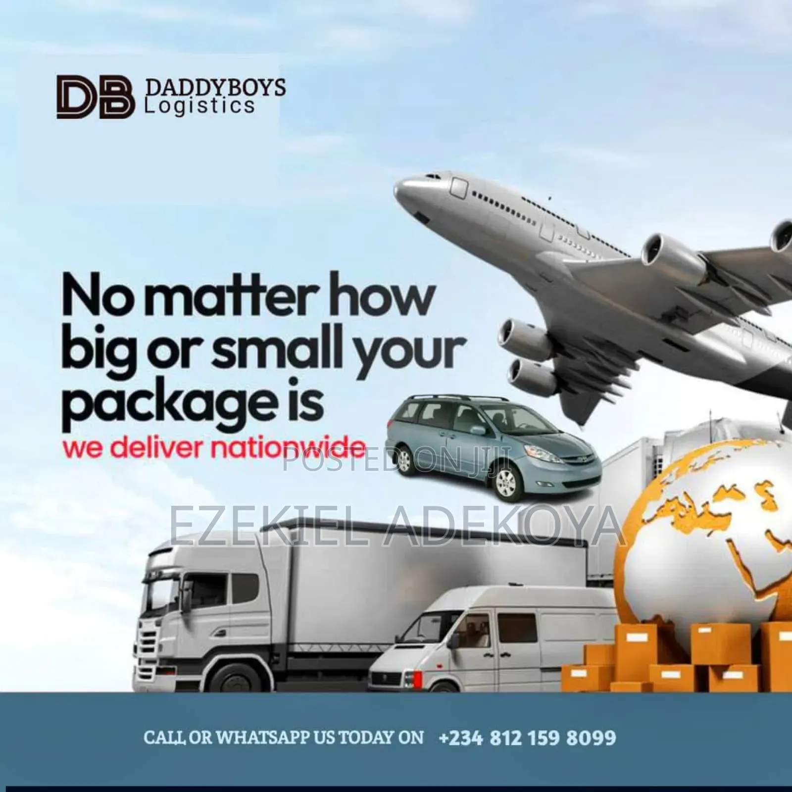 Daddyboys Logistics in Ado-Odo/Ota - Logistics Services, Ezekiel ...