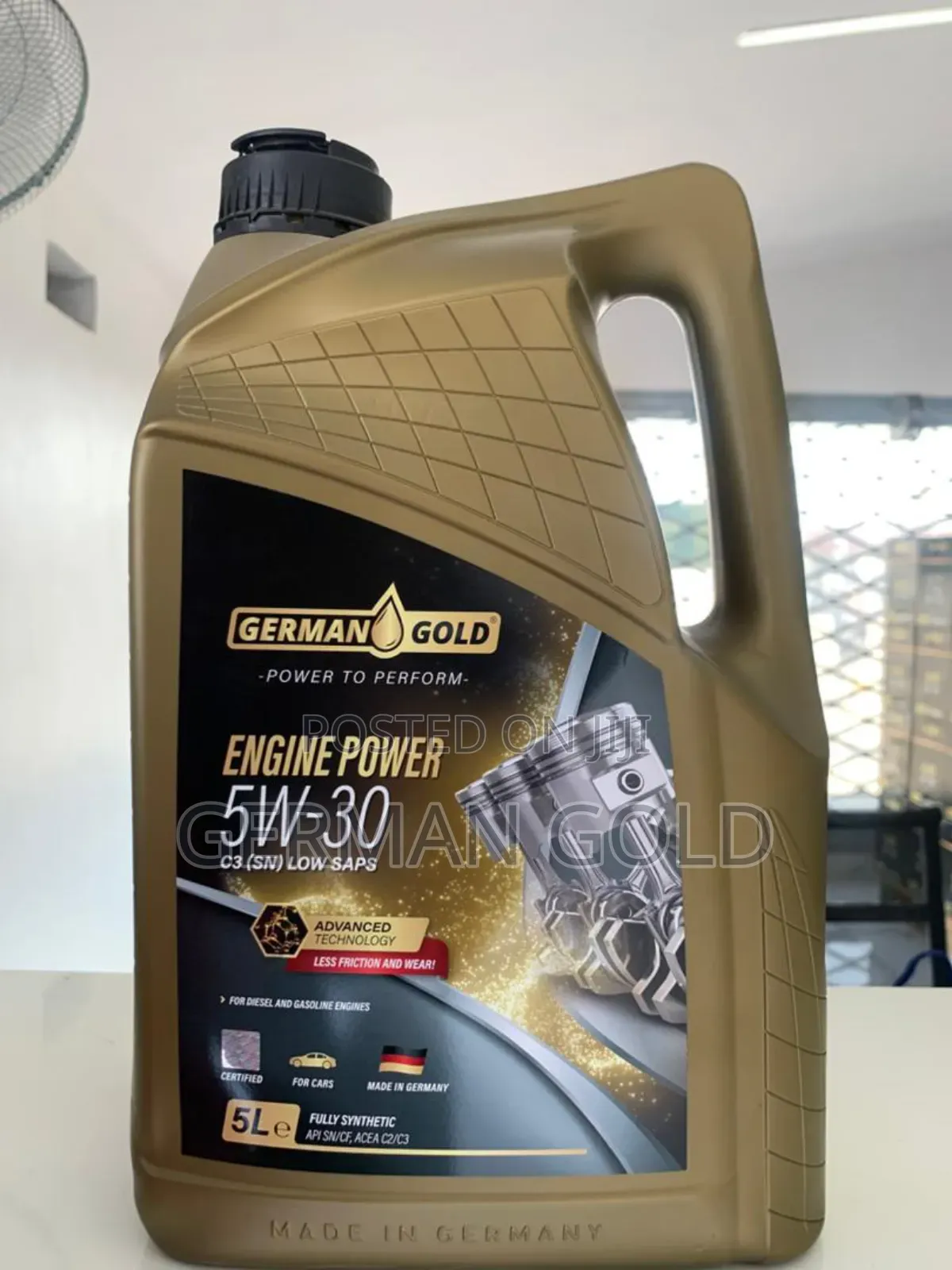 German Gold Engine Oil 5w-30 Fully Synthetic for sale - German Gold ...