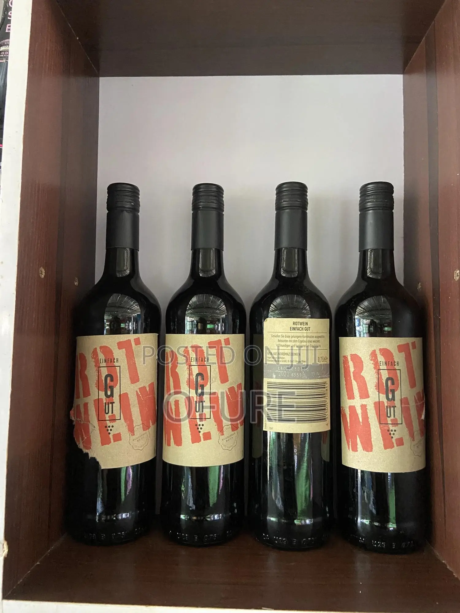 Rot Wein Wine for sale - ofure Price: ₦ 15,000 on Jiji.ng [Benin City]