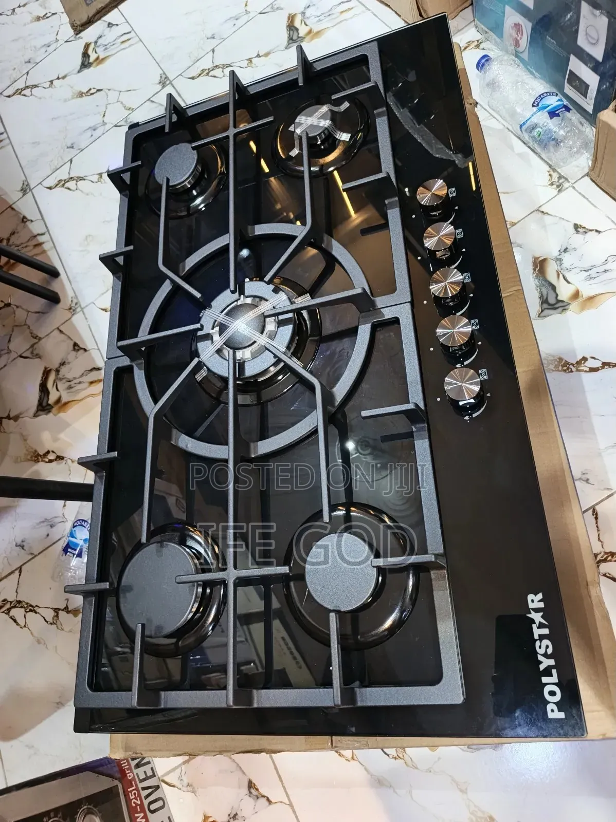 Original Quality Polystar Built-in Premium 5 Burners Gas Cooker 90cm in ...