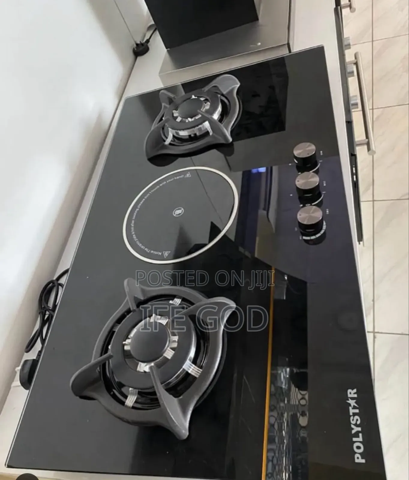 Original Polystar Built-in Premium Luxury 90cm 2+1 Gas & Ele Cooker in ...