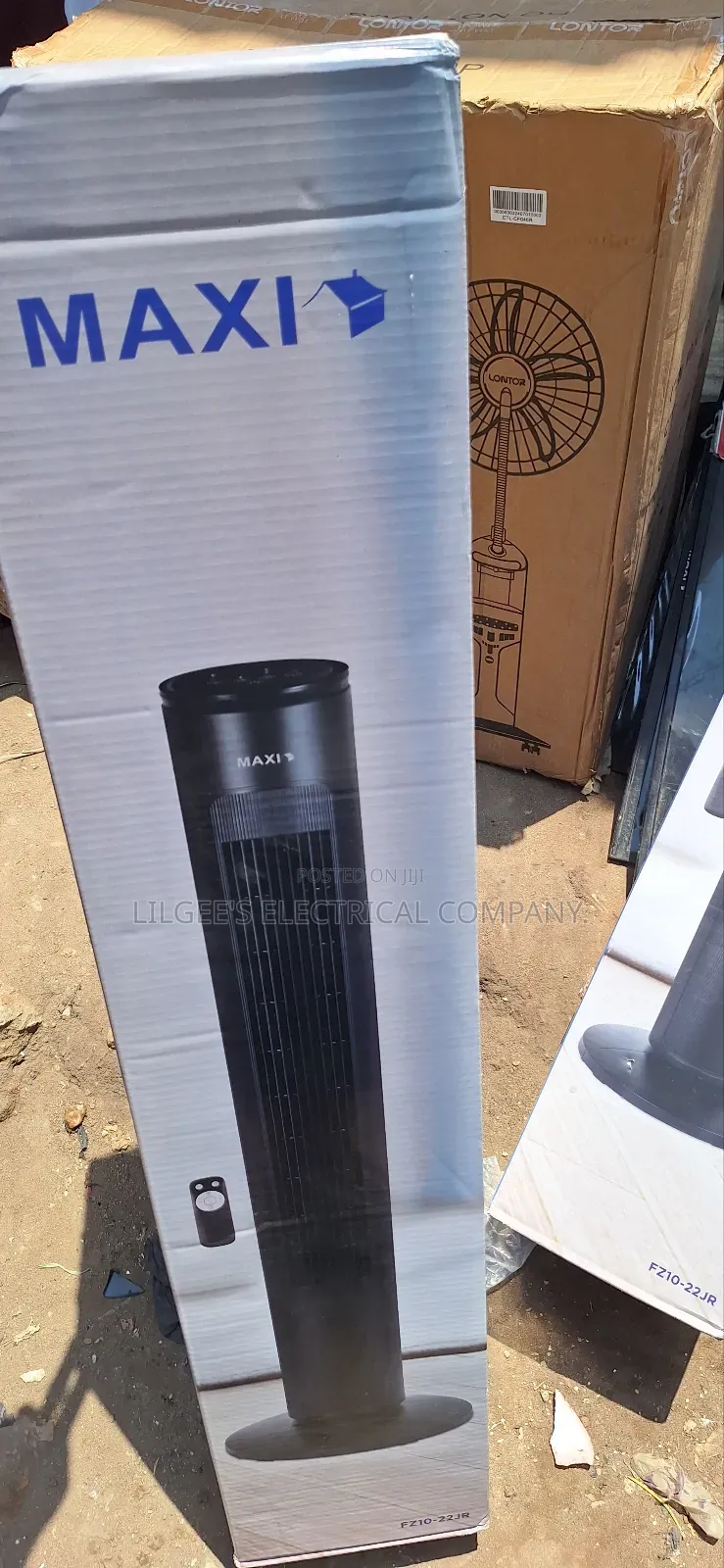 Maxi Smart Oscillating Tower Fan for sale - Lilgee's Electrical Company ...