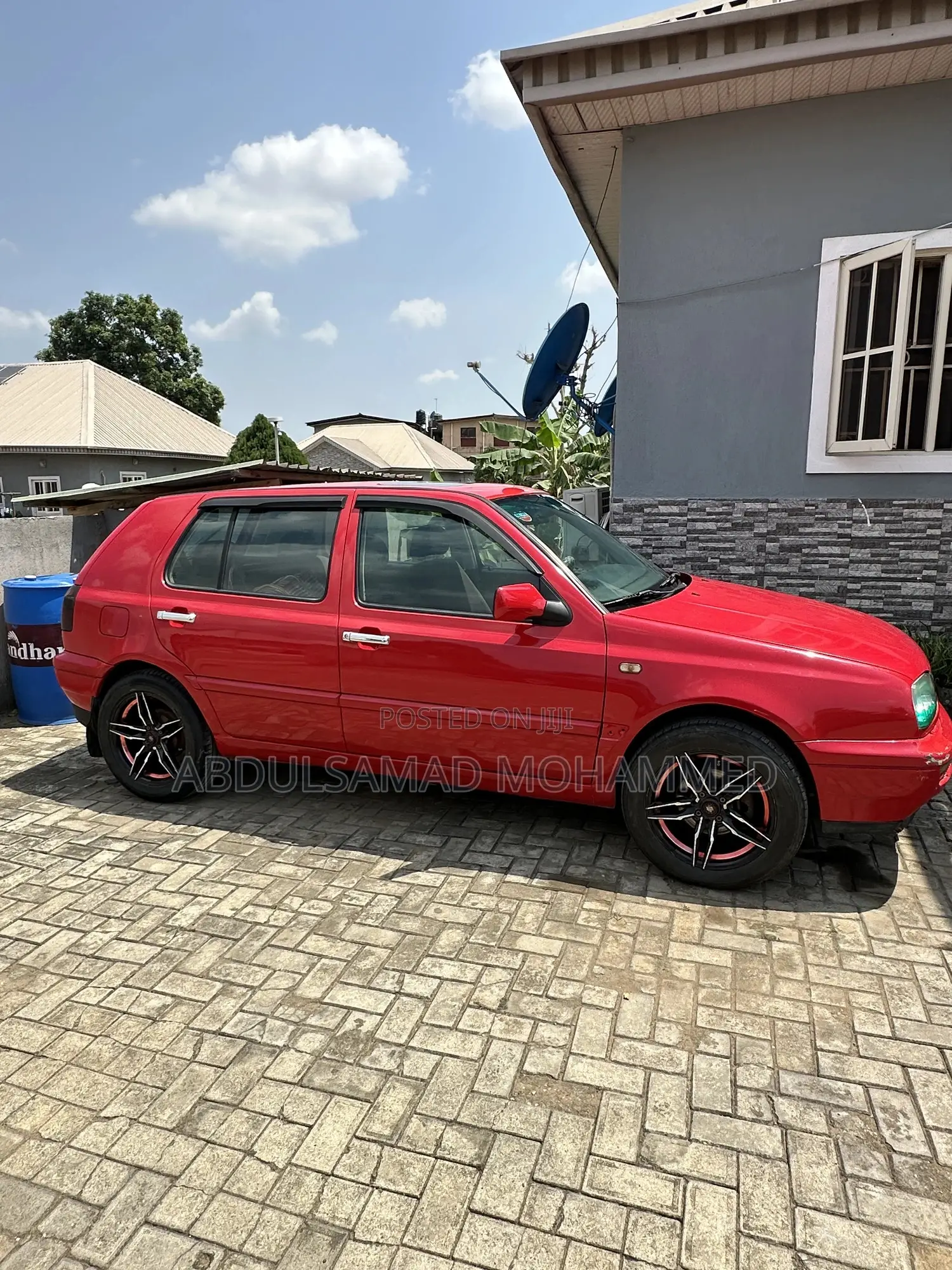 Volkswagen Golf 2000 Red in Ikeja - Cars, Abdulsamad Mohammed | Jiji.ng