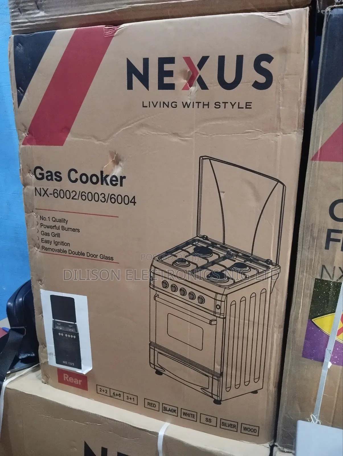 4 Bunner Nexus Gas Cooker Easy Ignition in Ikeja - Kitchen Appliances ...