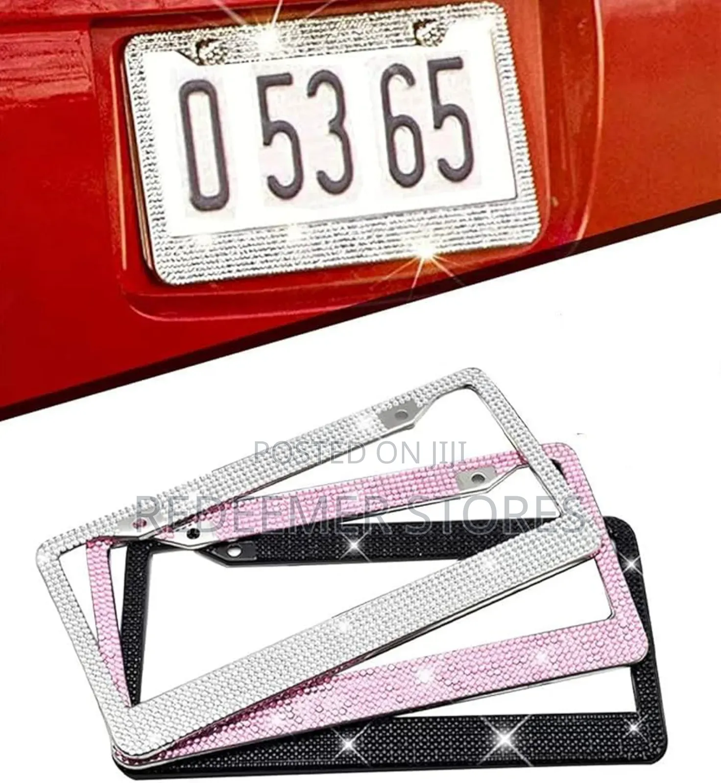 Car Shiny Plate Number Cover in Ojo - Vehicle Parts & Accessories ...