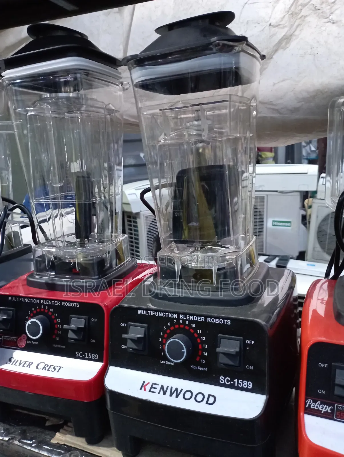 2liters Original Kenwood Double Cup Wet And Dry Copper Coil Blender for ...