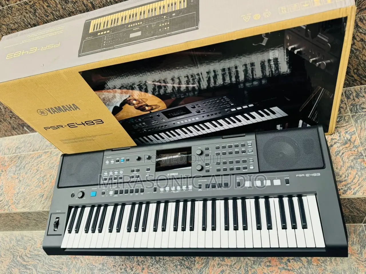 Yamaha New E Series:Yamaha Psr E483 Professional Keyboard for sale ...