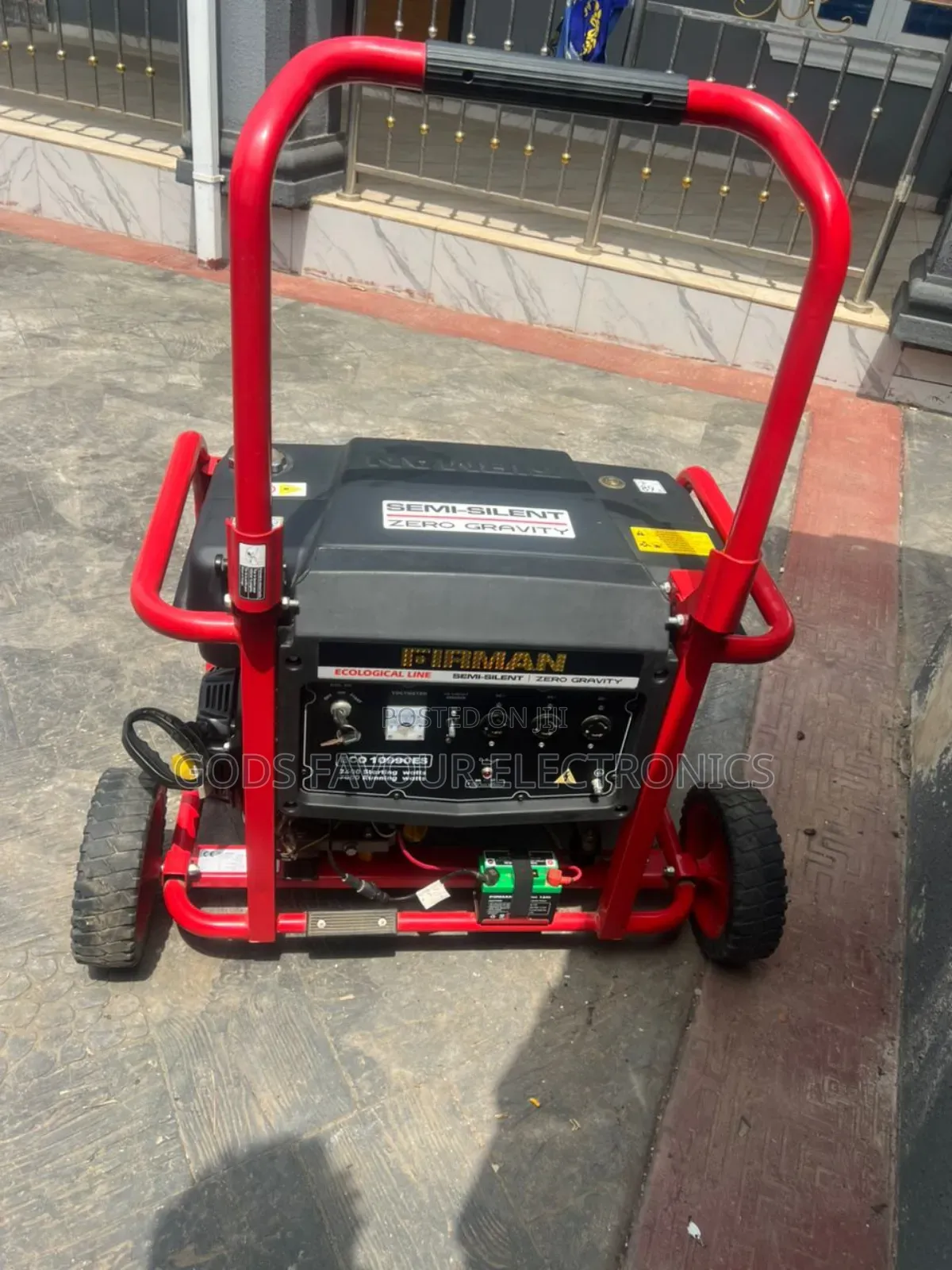 Firman Petrol Generator Model Eco10990e2 100% Copper Coil 7.6kva for ...