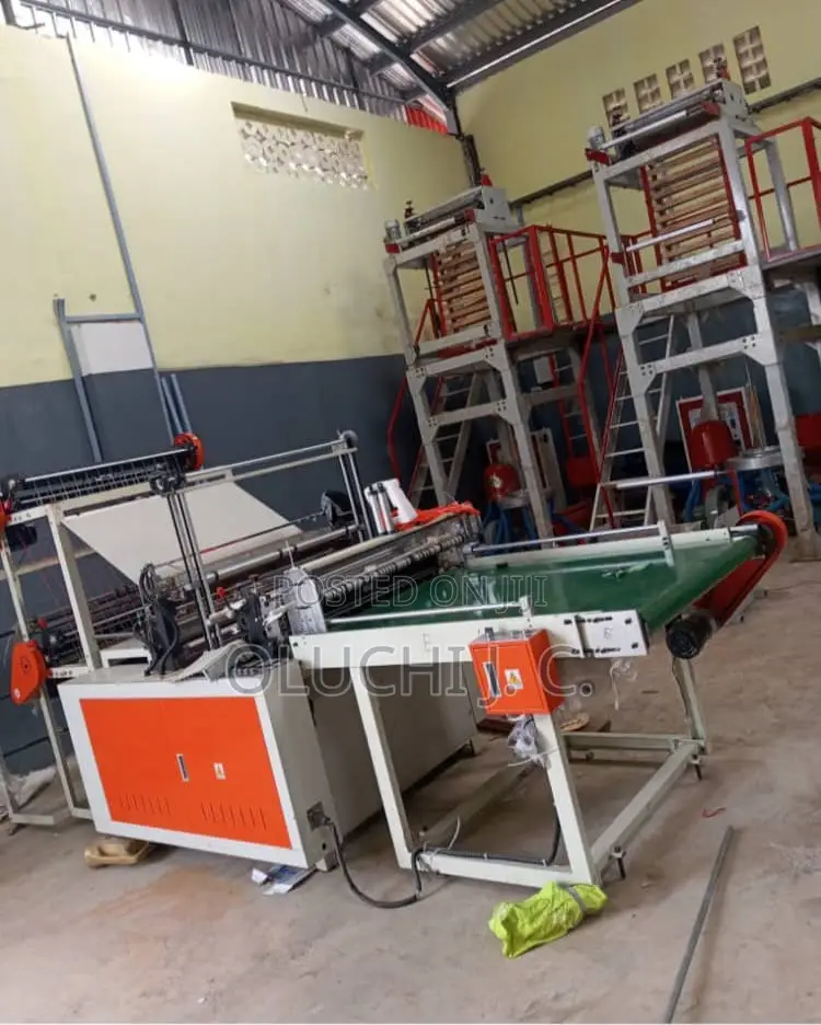 Foreign Nylon/Polythene Bag Complete Production Machine for sale ...
