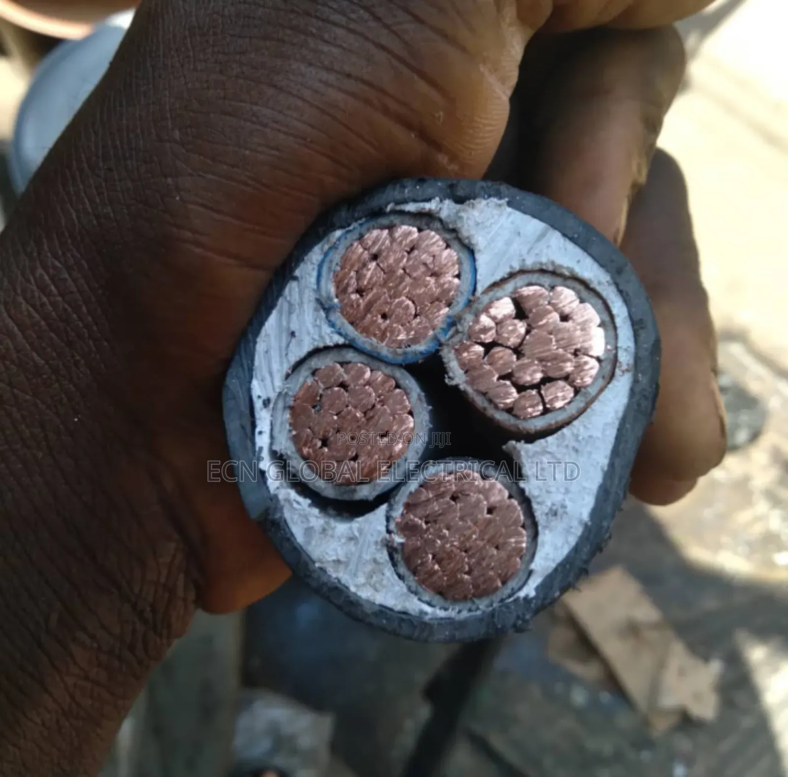 50mm X 4 Core German PVC Armoured Cable for sale - ECN Global ...