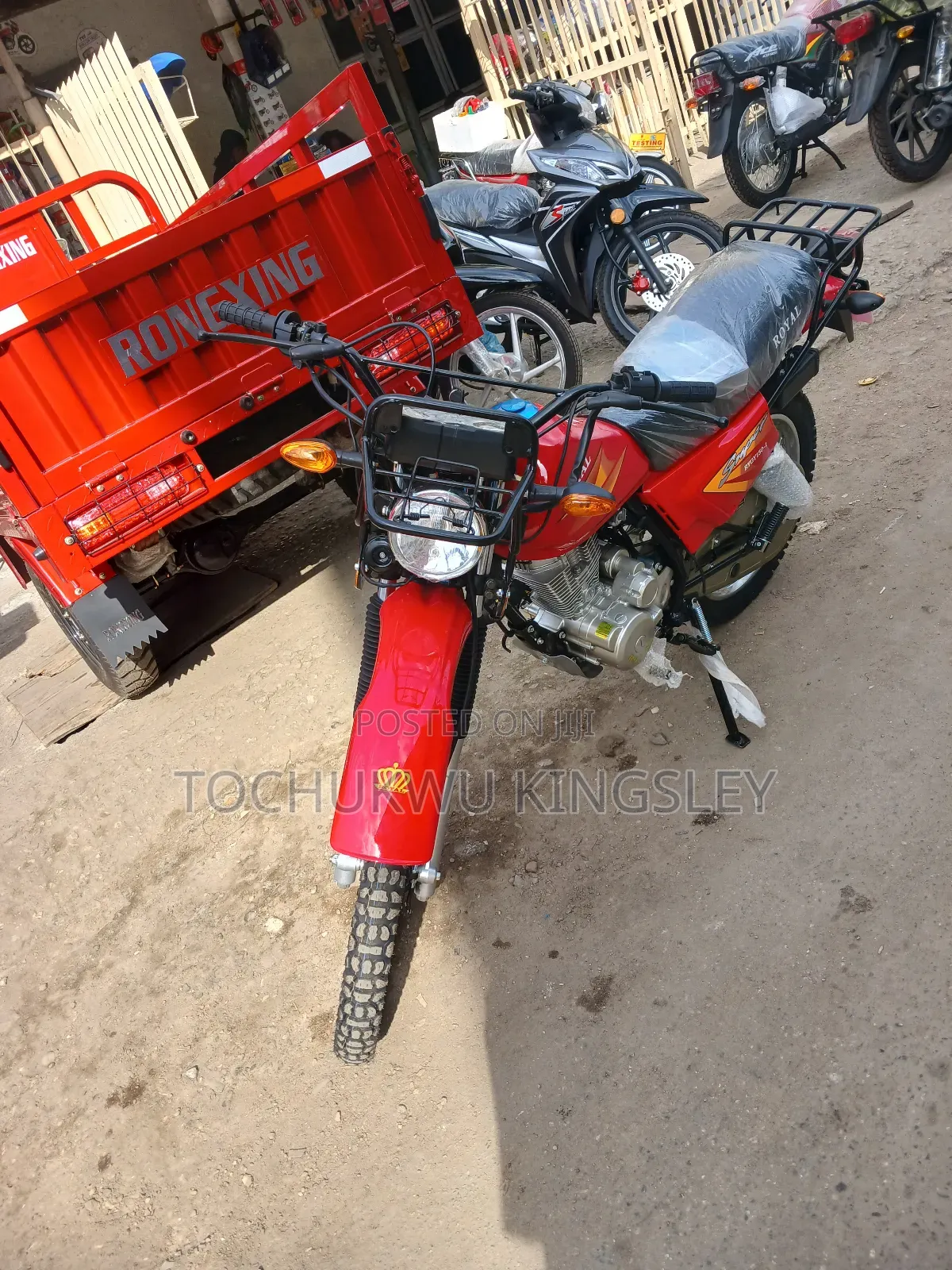 New Royal Motorcycle 2025 Red for sale - Tochukwu Kingsley Price: ₦ ...