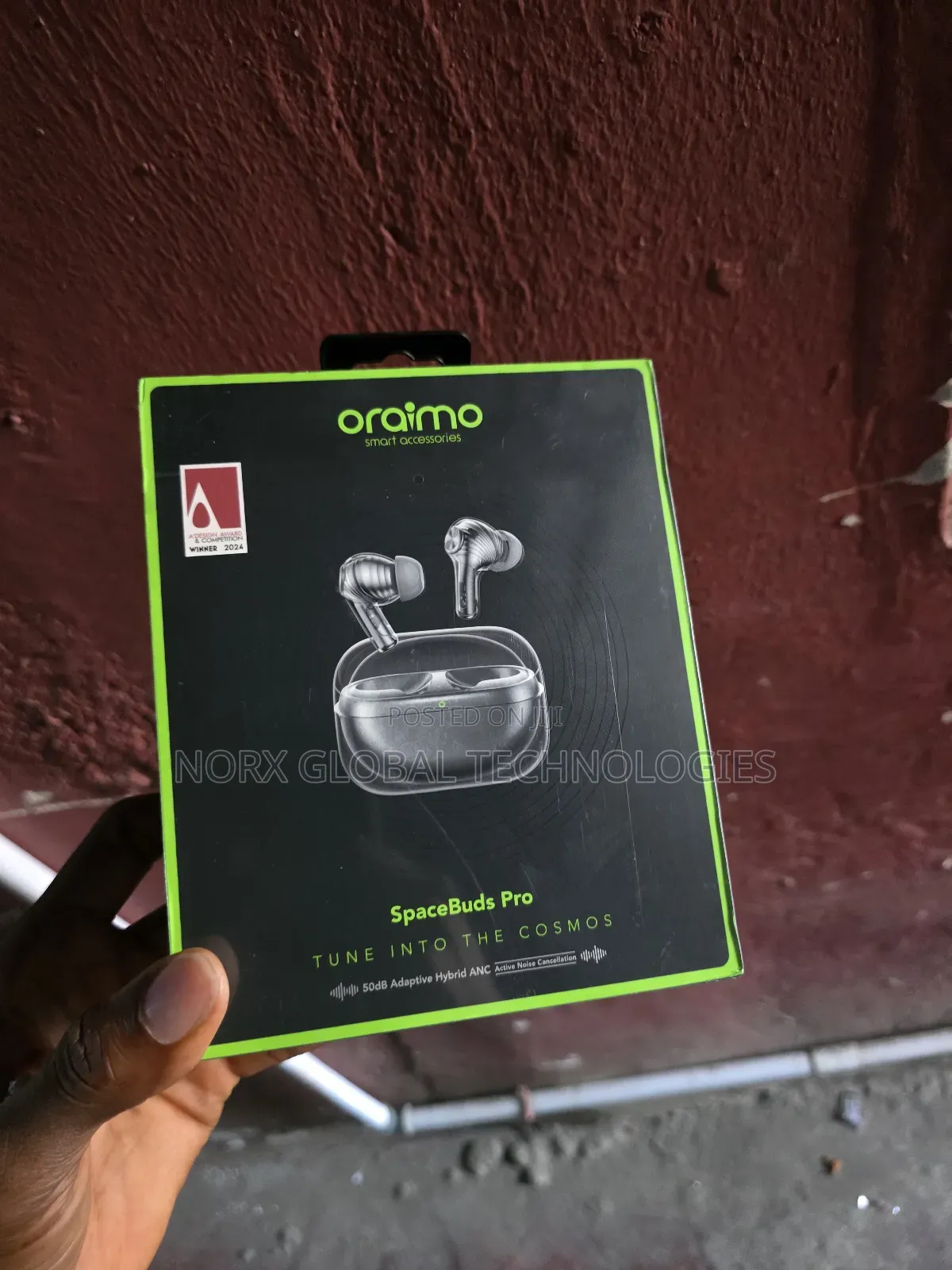 Oraimo Spacebuds Pro Earbuds Active Noise Cancelation for sale - NORX ...