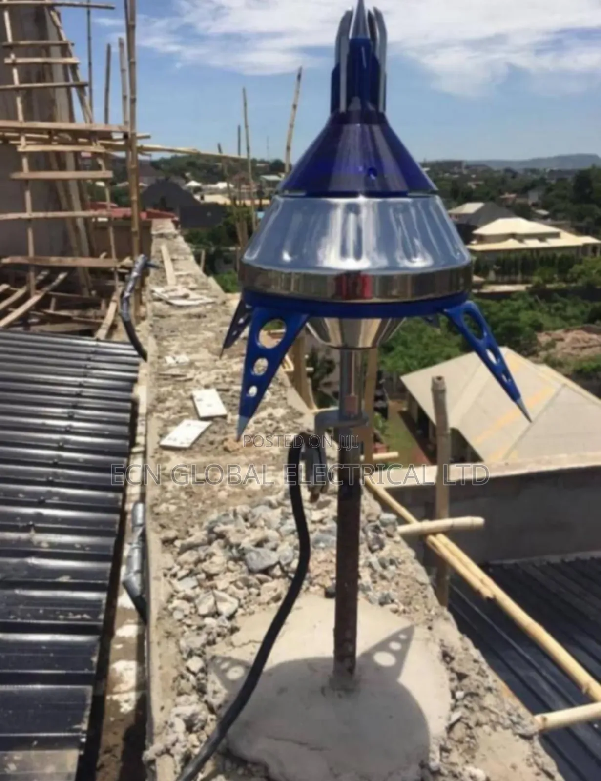 Indelec Prevectron 3 Lightning Rod – Advanced Ese Thunder Protection ...