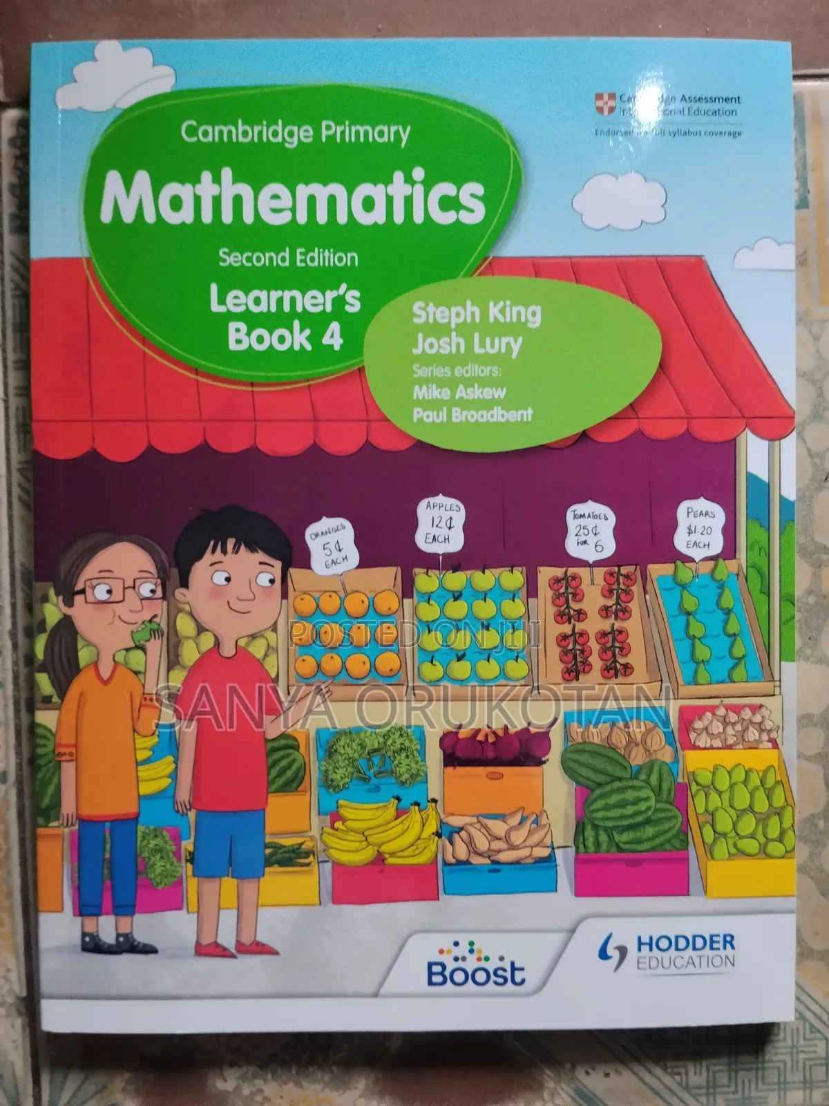 Cambridge Primary Mathematics Bk 4 for sale - Sanya Orukotan Price: ₦ ...