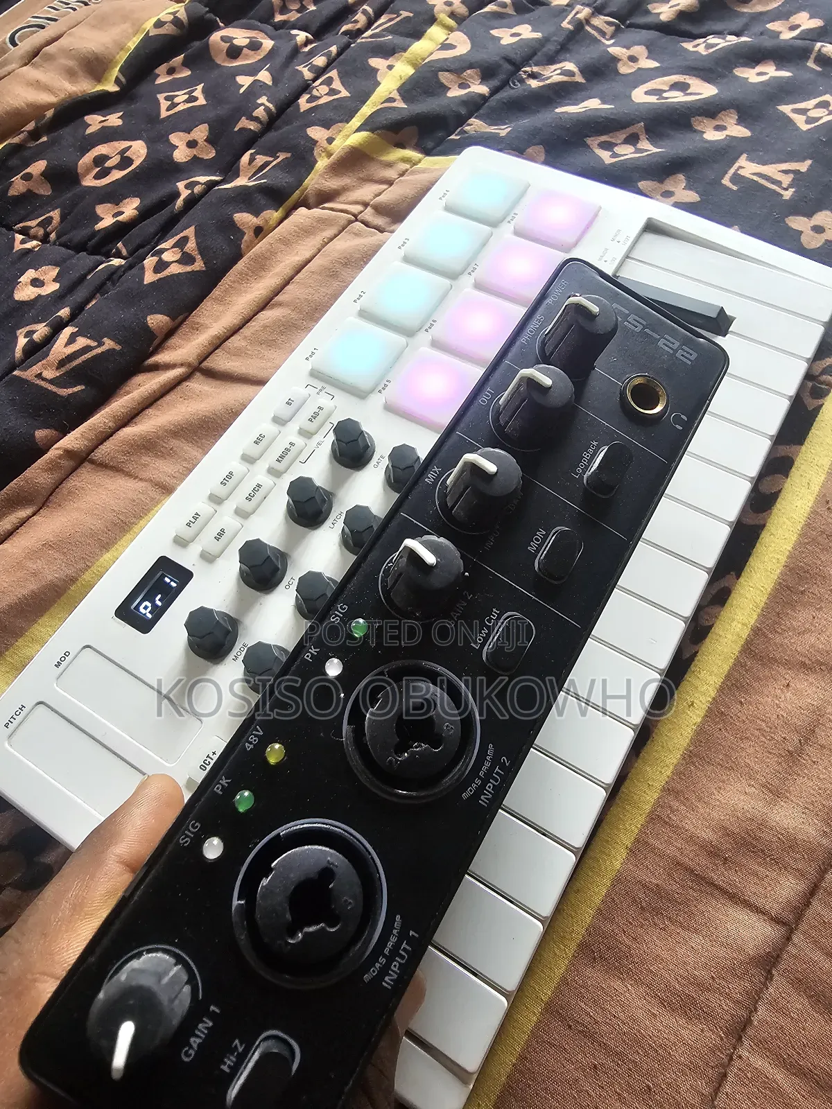 Sokay Cs-22a Sound M-Wave SMK -25 Midi Controller for sale - Price: ₦ ...