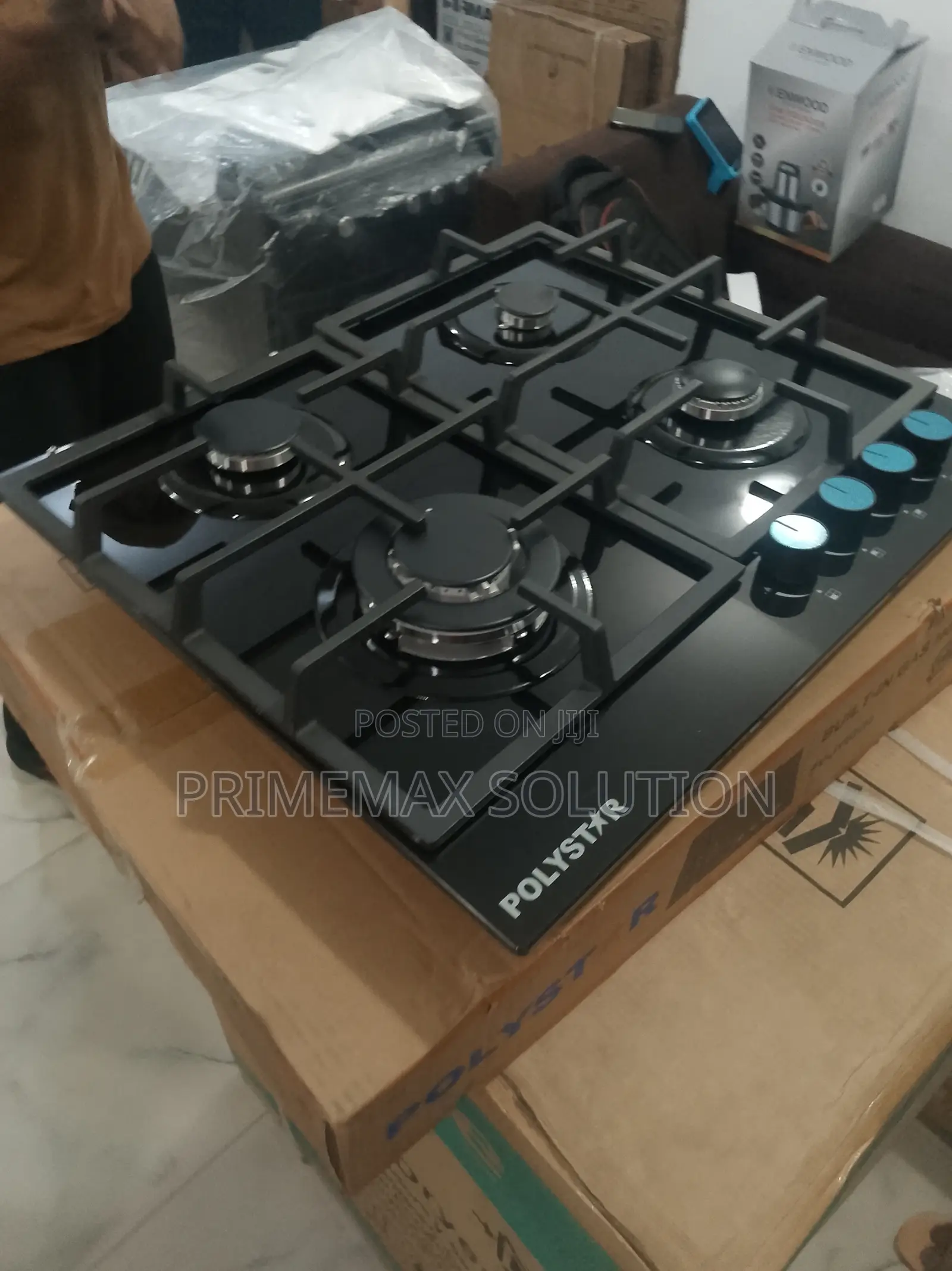 Polystar Pv-Gt60g4 4 Burner Built-in Gas Hob – Fast Cooking for sale ...