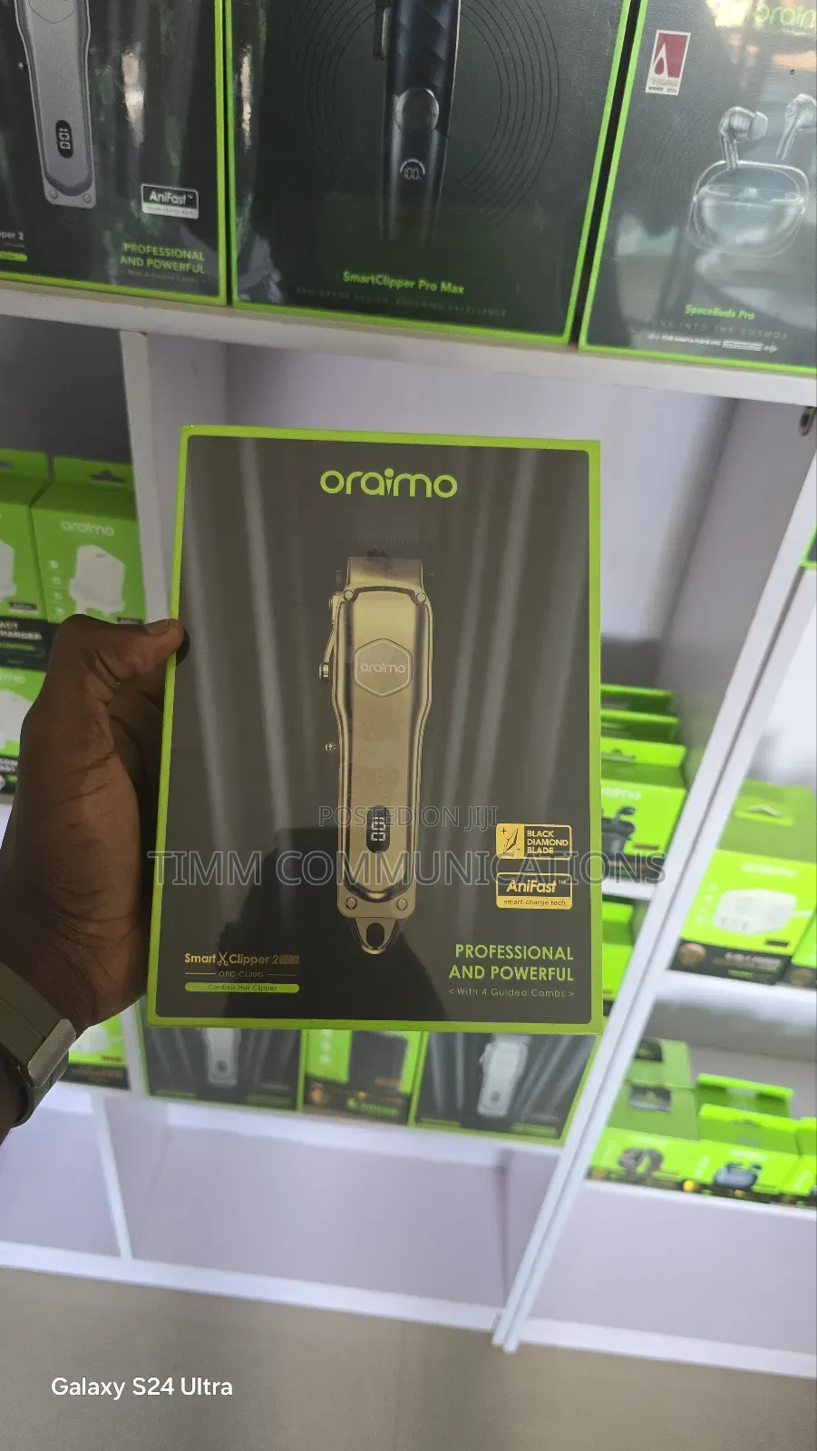 Oraimo Smart Clipper 2 Gold Professional Hair Clipper for sale - TIMM ...
