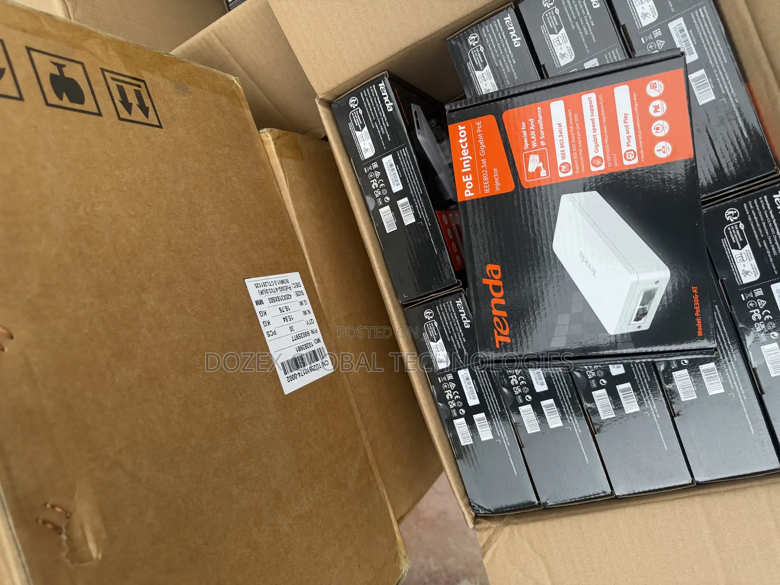 48v Gigabit Poe Adapters Tenda for sale - Dozex global Technologies Ltd ...
