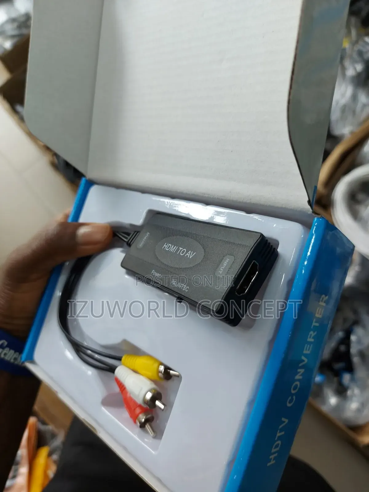 Hdmi To Av Converter for sale - IZUWORLD CONCEPT Price: ₦ 17,000 on ...