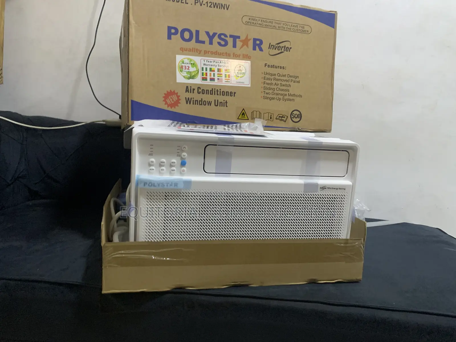 Polystar Pv-12winv Window Ac – Powerful 1.5hp Inverter Cooling for sale ...