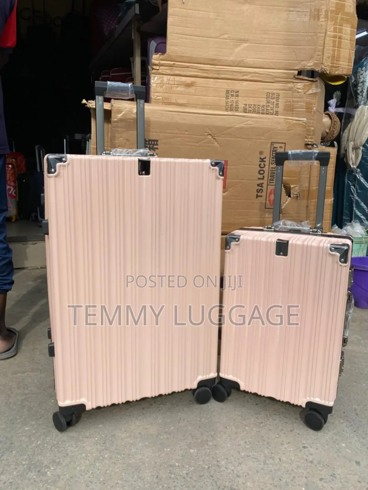 Large and Hand Luggage Sizes Hardshell Traveling Boxes for sale - TEMMY ...