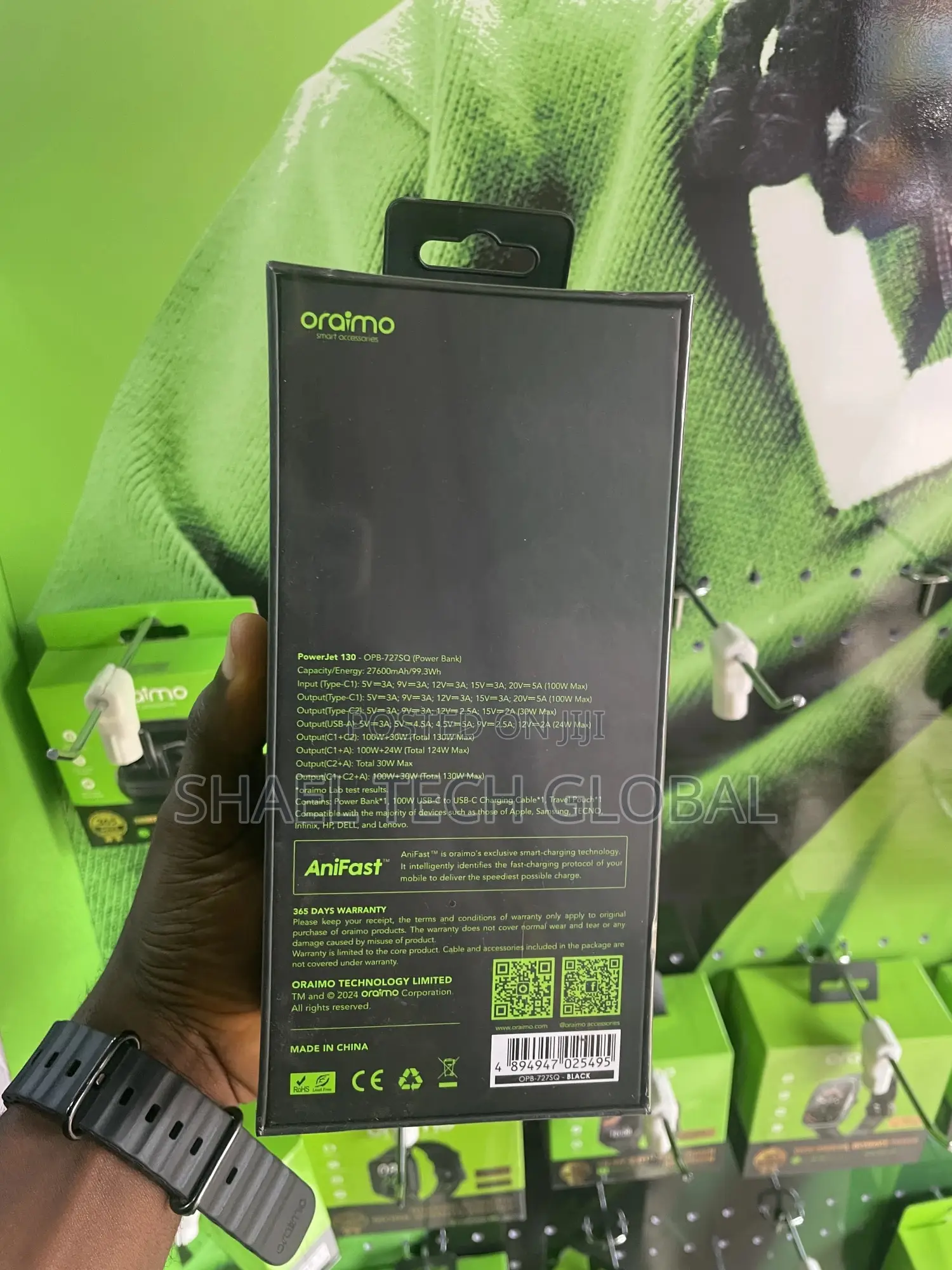 Oraimo Laptop Powerbank Opb 727sq for sale - Shael Tech Global Price: ₦ ...