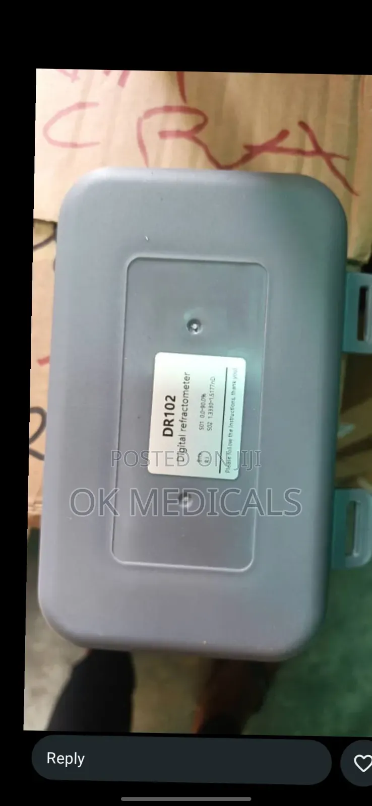 Digital Rafractometer for sale - OK medicals Price: ₦ 250,000 on Jiji ...