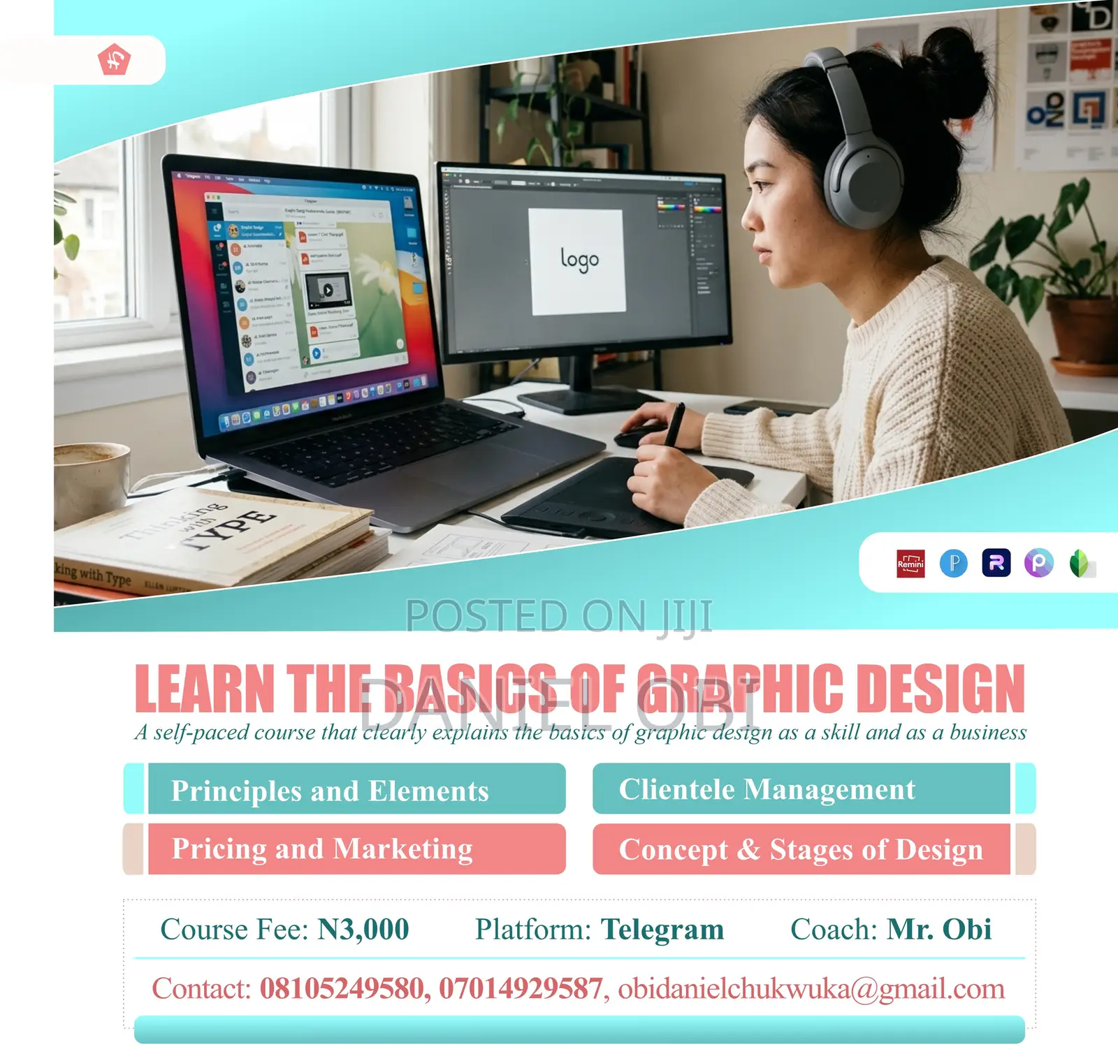 Graphic Design Course on the Basics Both as a Skill and as a Business ...