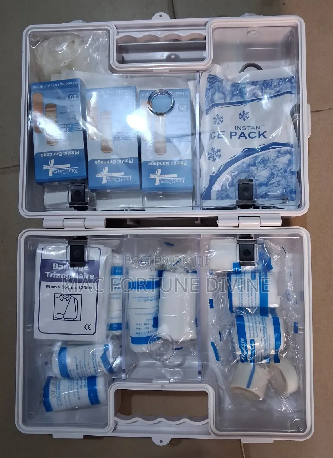 Fastcare GKB 301 First Aid Box Kit Designed for Up to 25 People for ...