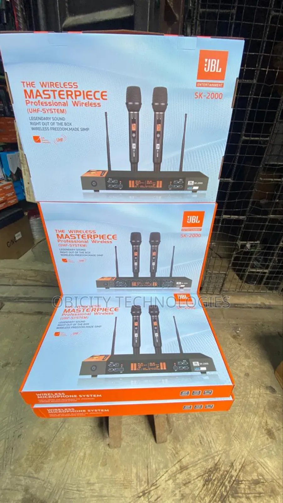 JBL Sk-2000 Wireless Microphone for sale - OBICITY TECHNOLOGIES Price ...