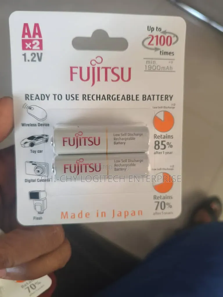 Fujitsu Aaa Rechargeable Battery 2000mah Nimh Japan for sale - CHI-CHY ...
