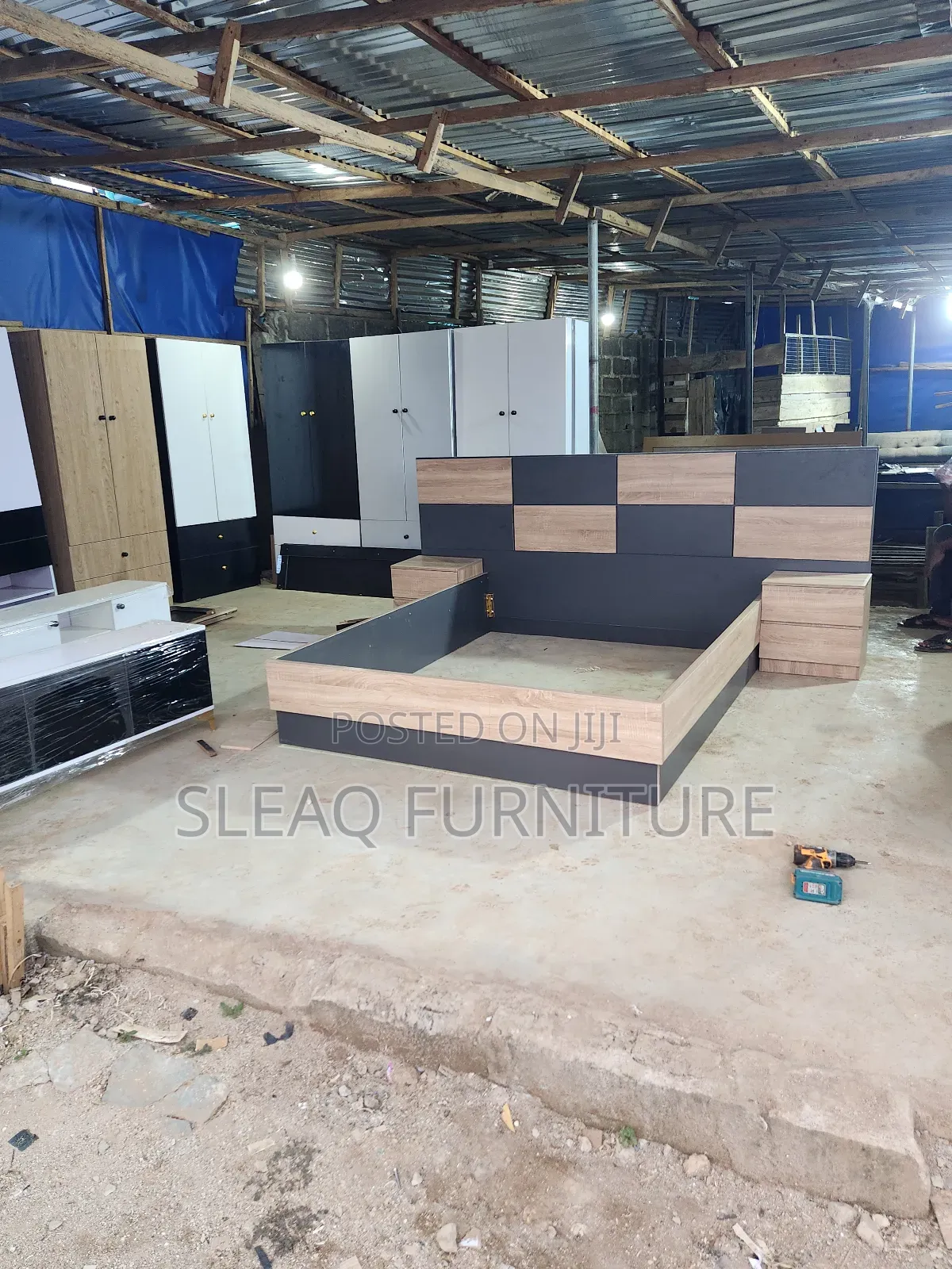 6by6 Bed Frame for sale - Sleaq Furniture Price: ₦ 290,000 on Jiji.ng ...