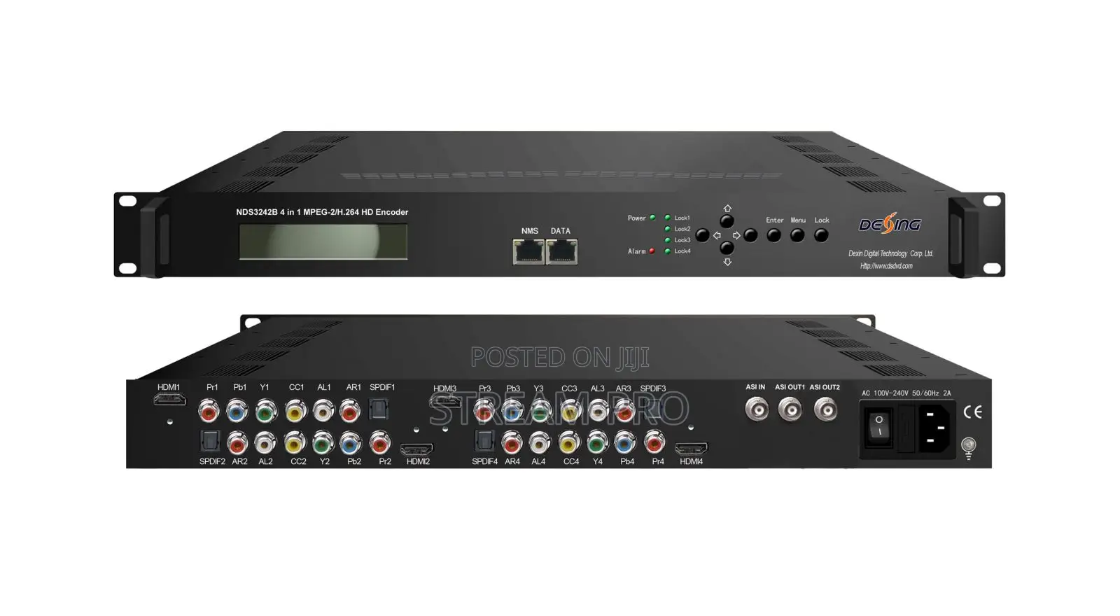 Dexing Nds3242b Mpeg2/Mpeg4 Hd 4-in-1 Encoder for sale - STREAM-PRO ...
