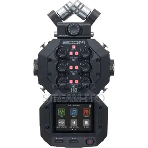Zoom H8 8-Input / 12-Track Portable Handy Recorder for sale - STREAM ...