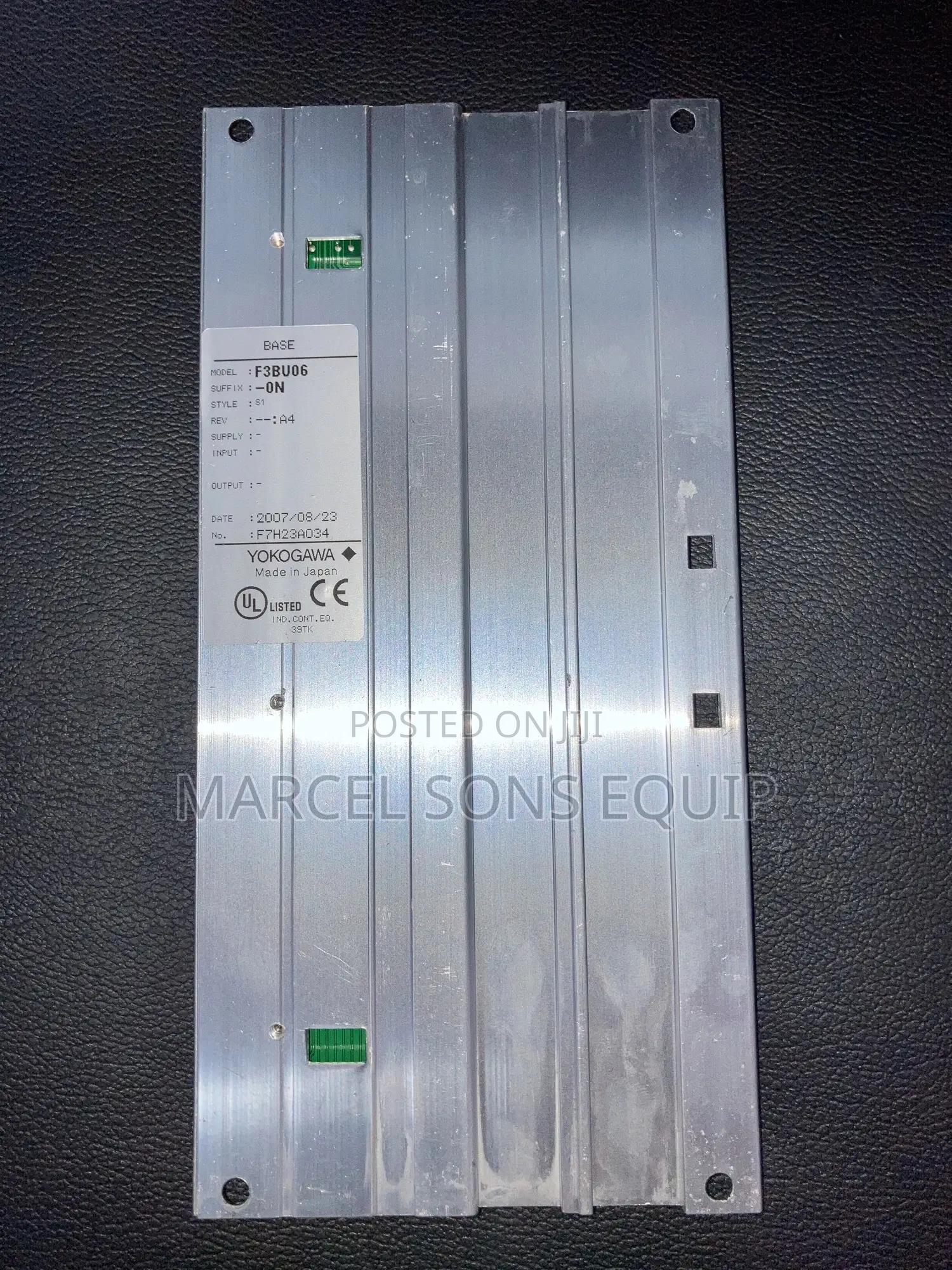 Yokogawa Model F3bu06-0n 6-Slot Base Board Unit for sale - Marcel sons ...