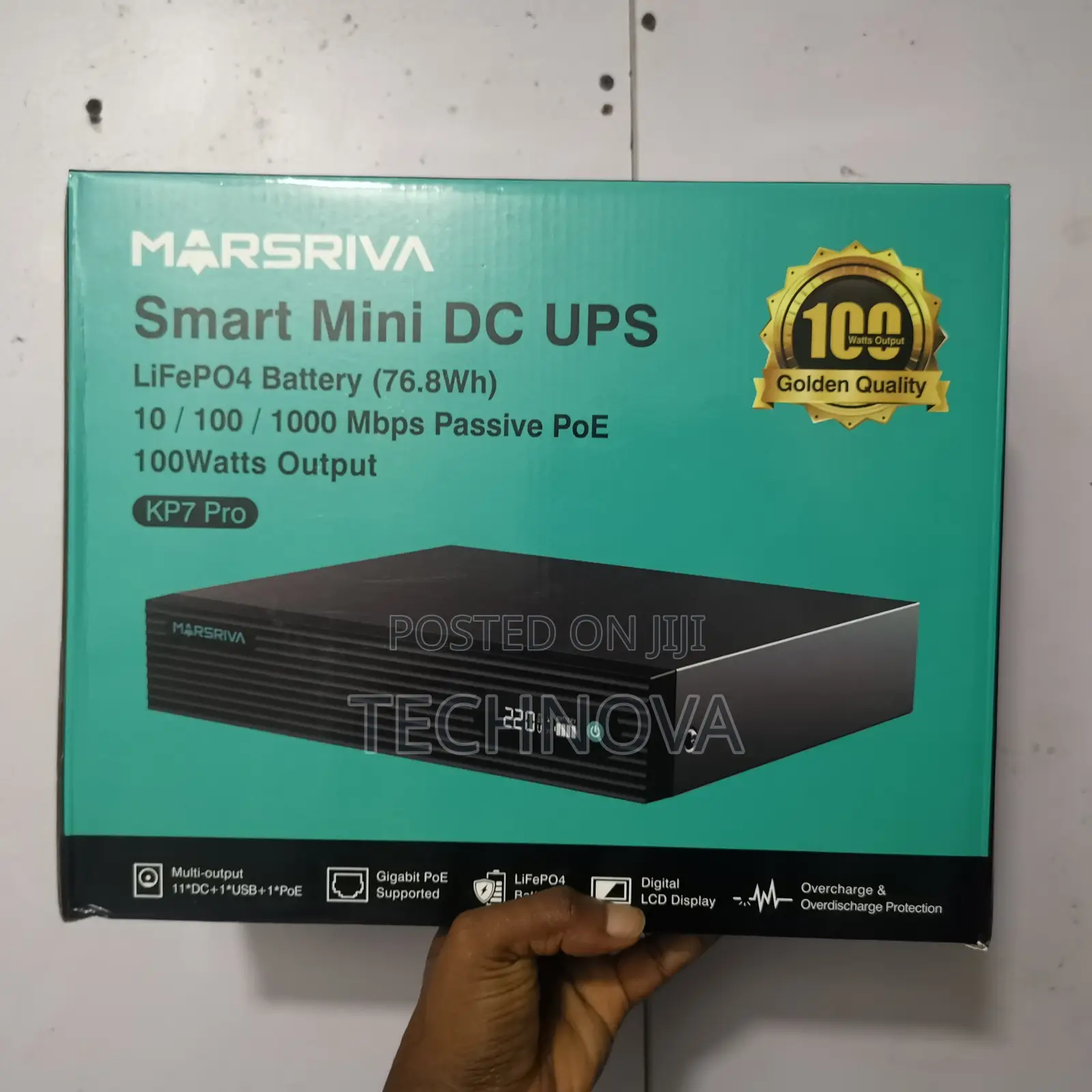 Marsriva Kp7 Pro Smart Mini Dc Ups for sale - Technova Price: ₦ 115,000 ...