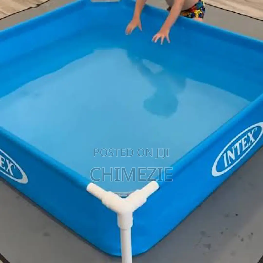 Intex Mini Square Frame Kids Above Ground Pool 4ft by 4ft - Chimezie ...