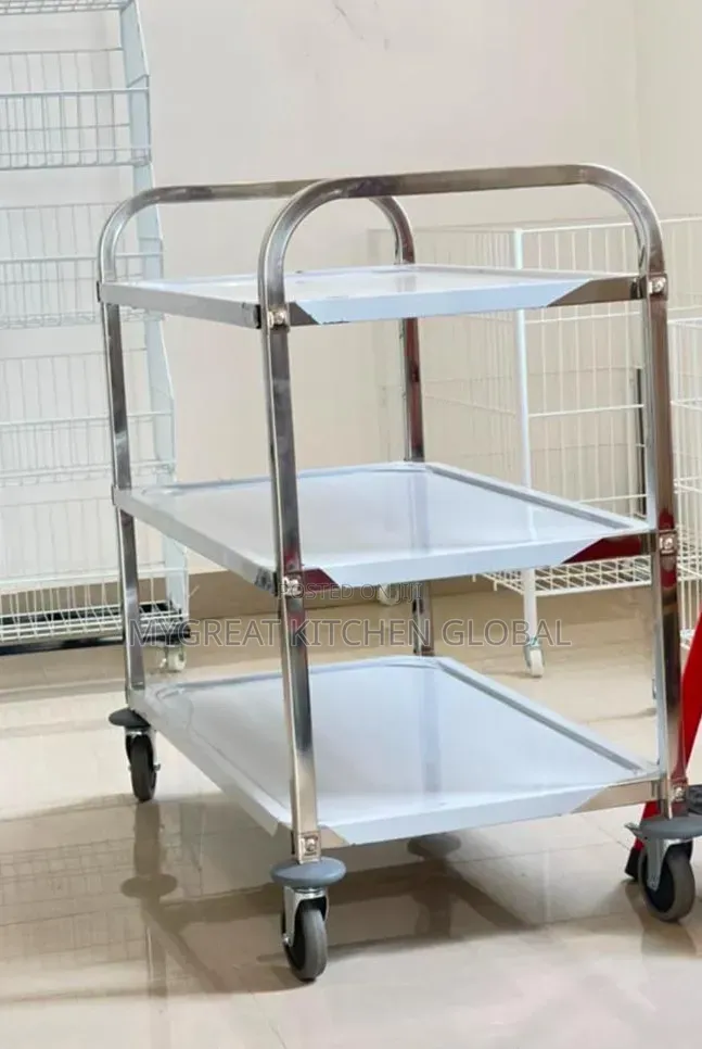 Food Trolley 3step for sale - MYGREAT KITCHEN GLOBAL Price: ₦ 150,000 ...