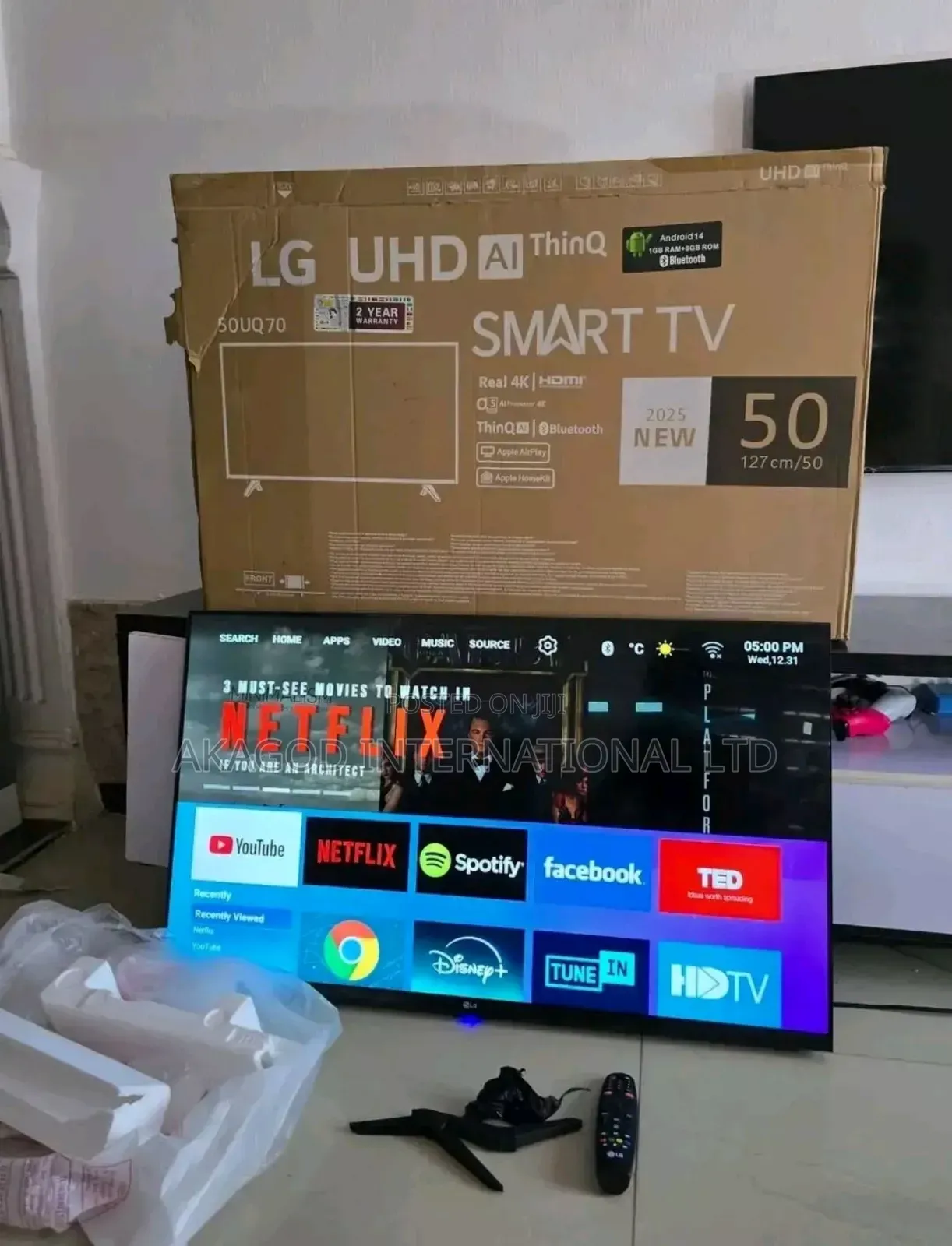 50inches Smart Lg Internet Access Tv for sale - Price: ₦ 230,000 on ...