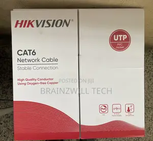 Hikvision Cat6 Network Cable for sale - Brainzwill Tech Price: ₦ ...